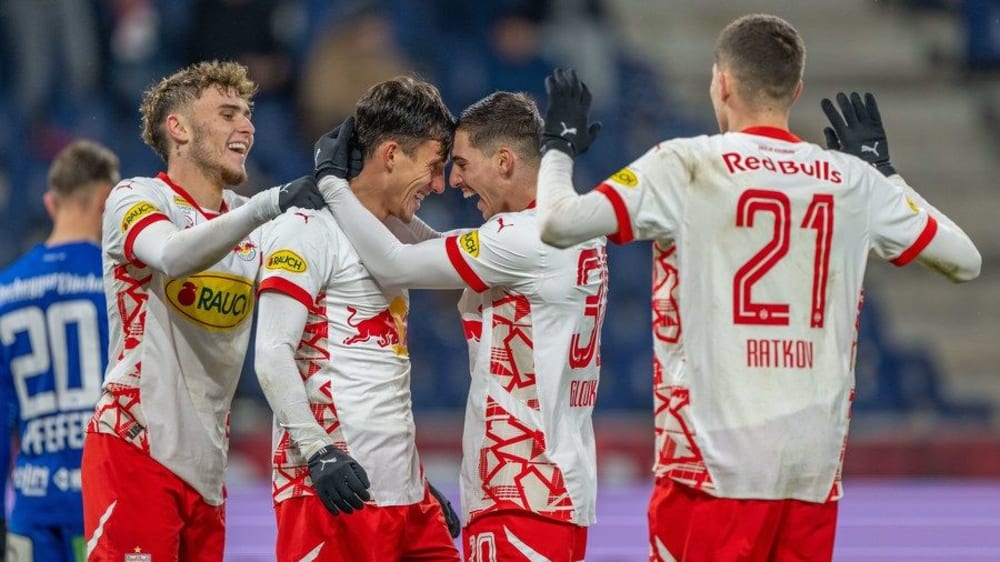 Dank Doppelpacker Capaldo: Salzburg feiert befreienden Kantersieg gegen ...