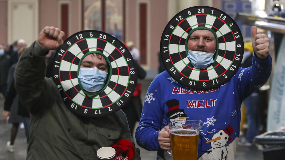 Fußballer, Kostüme und Party: Eindrücke aus dem Ally Pally - kicker