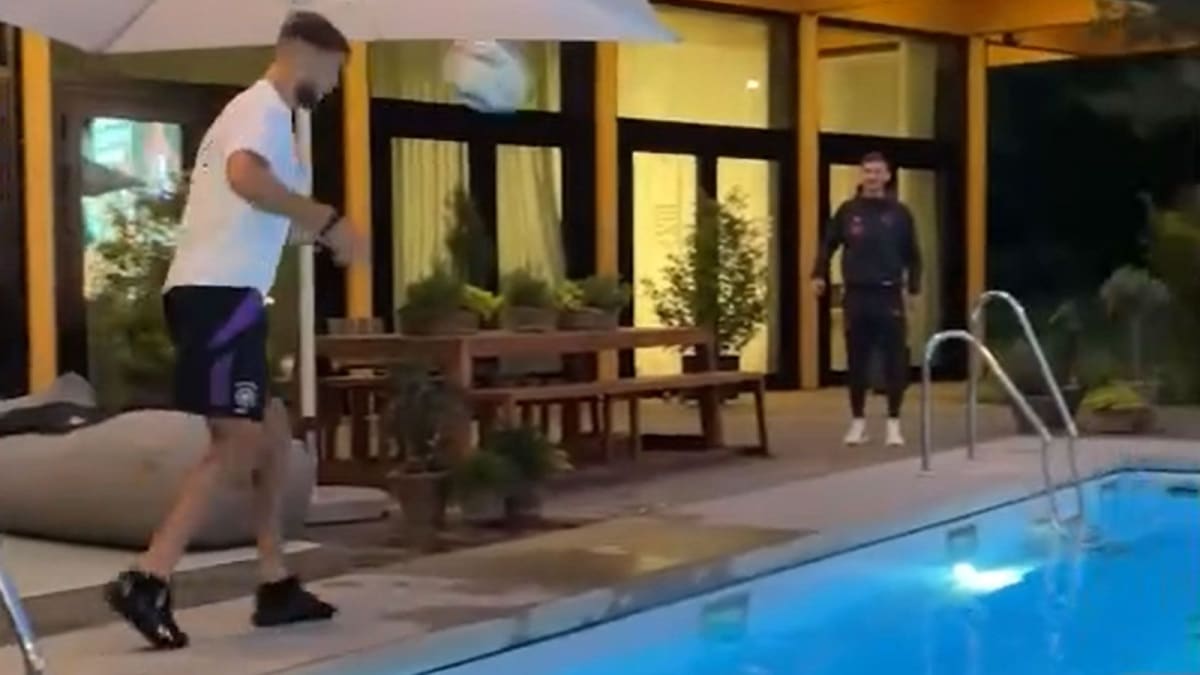 Pool-Video: Füllkrug und Kimmich erzählen, wie es wirklich war - kicker
