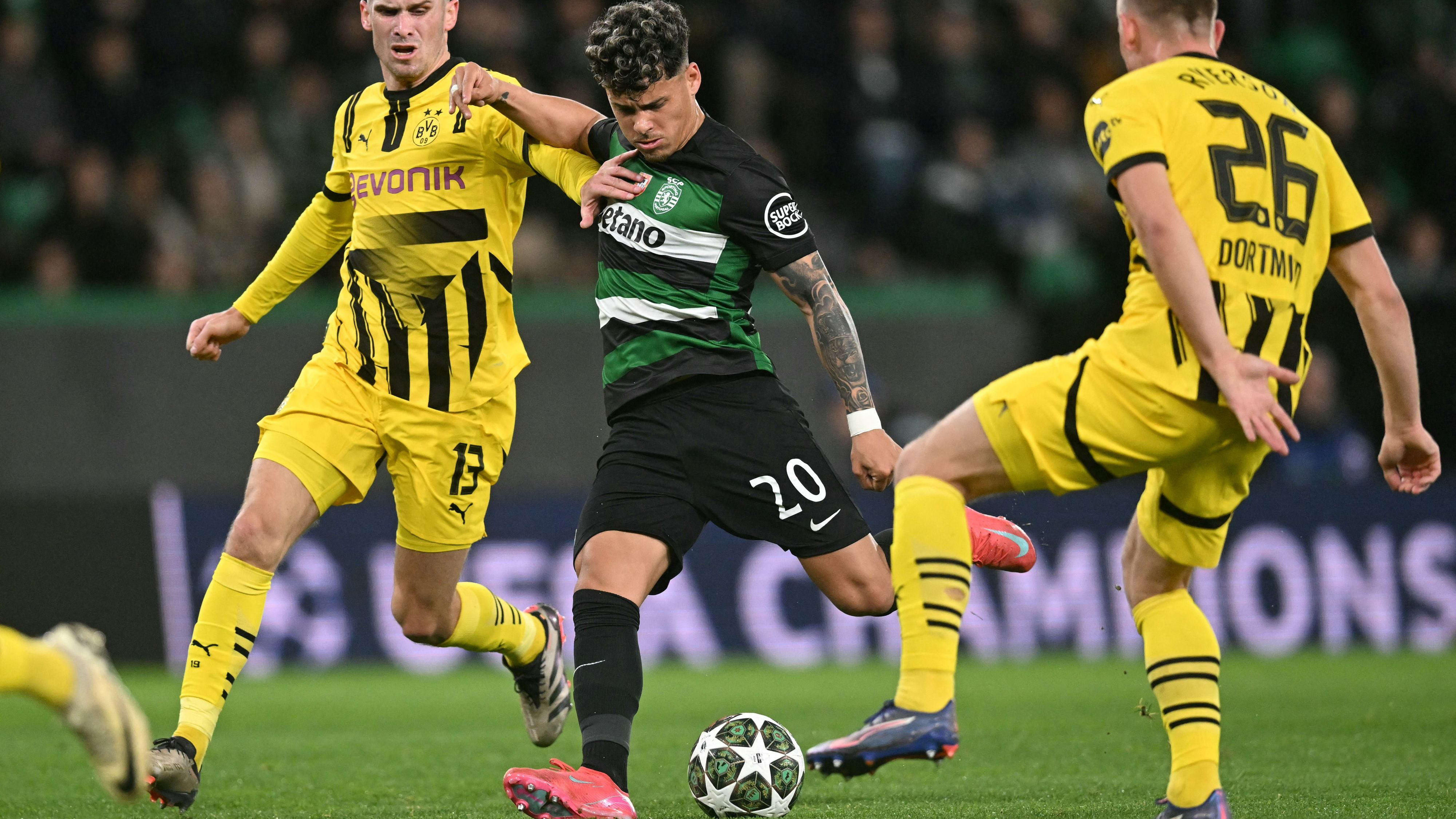 Liveticker | Sporting Lissabon - Borussia Dortmund 0:3 | Play-offs ...