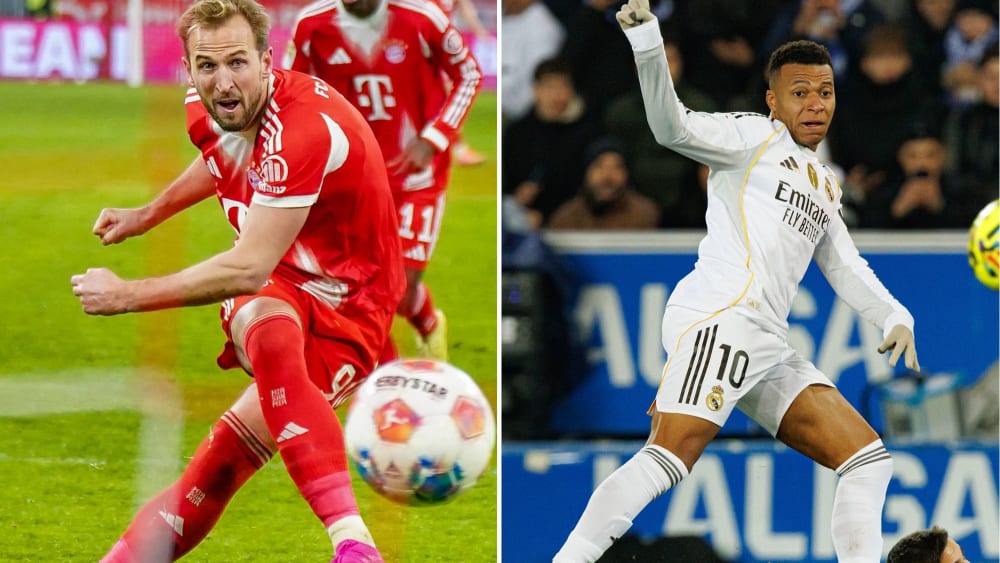 Das erste Golden-Shoe-Ranking 2025/26: Kane vor Vorjahressieger Mbappé ...