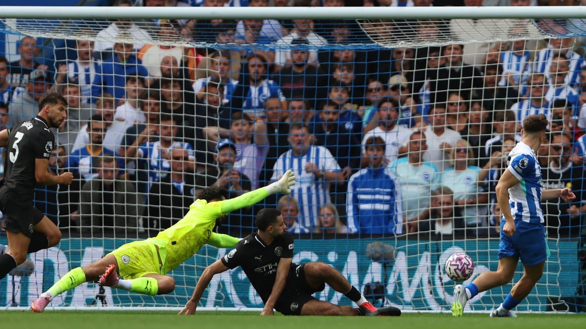 Joker Gruda entscheidet: Brighton dreht Spiel gegen ManCity - kicker