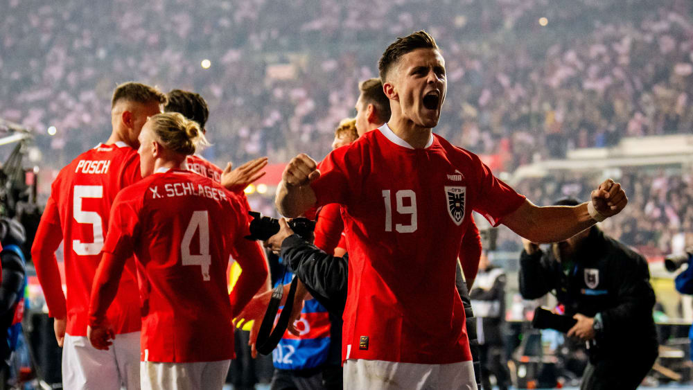 ÖFB-Team schließt Länderspieljahr mit bester Bilanz seit 2020 ab - kicker