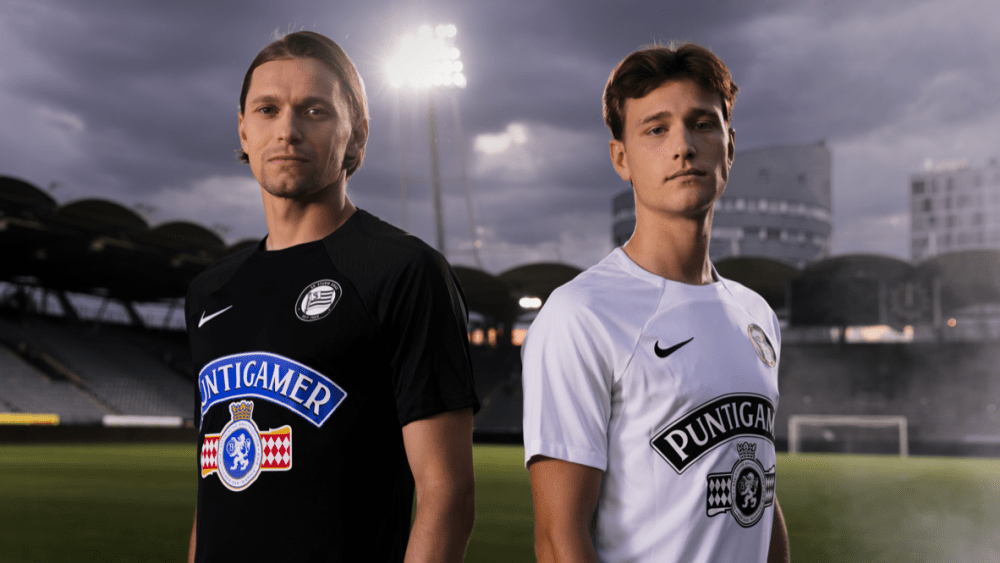 "Die Tradition für sich sprechen lassen": Sturm stellt neue Trikots vor ...