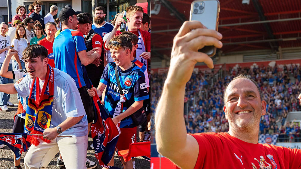 So feiert Heidenheim den historischen Aufstieg - kicker