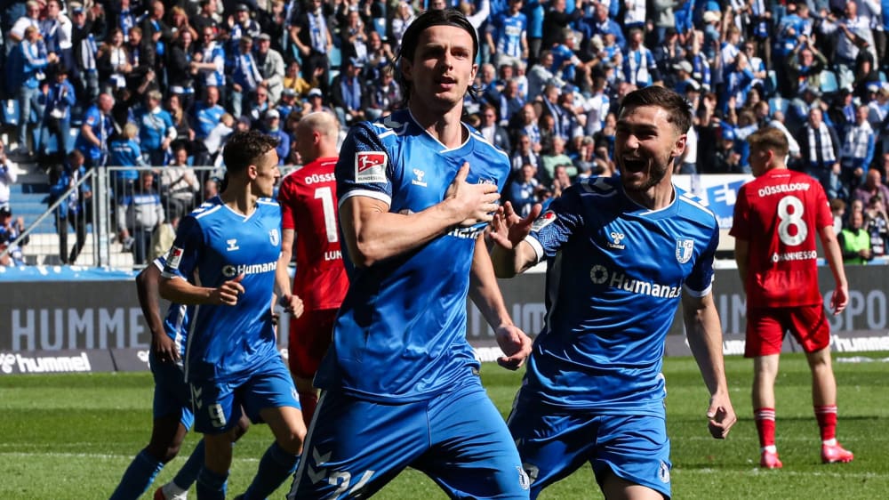 Hugonet und Amaechi drehen den Spieß für Magdeburg um - kicker