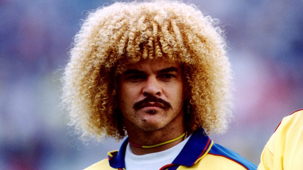 Von Valderrama bis Gnabry: Die verrückten Frisuren der Fußballer - kicker