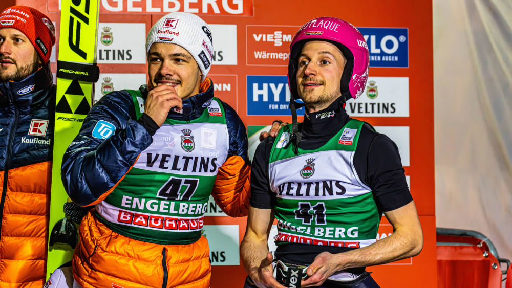 Ein aussichtsloser Fall für zwei? Skisprung-Duo jagt Prevc - kicker
