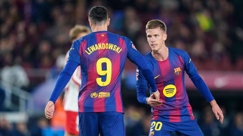 Dani Olmo trifft genau ins Eck: Barca dreht das Spiel | Match-Clip La ...