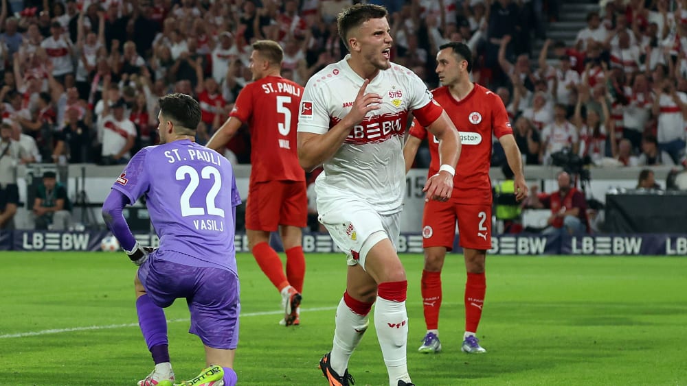 Tor und Assist: Demirovic führt Stuttgart zu Sieg über St. Pauli - kicker