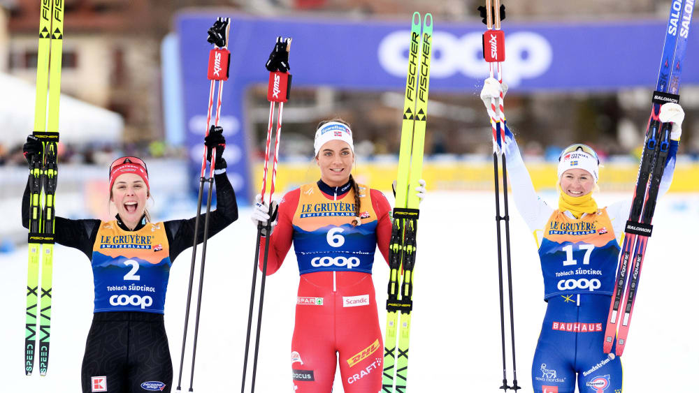 Tour de Ski | Traumstart für Langläuferin Rydzek: Zweite in Toblach ...