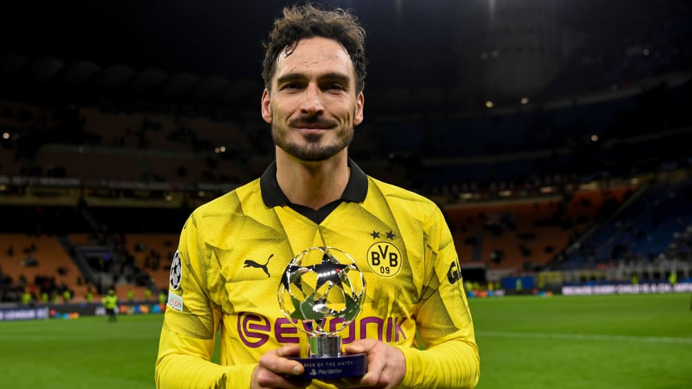 BVB-Verteidiger Mats Hummels nach Milan-Spiel: "Weltklasse" - kicker