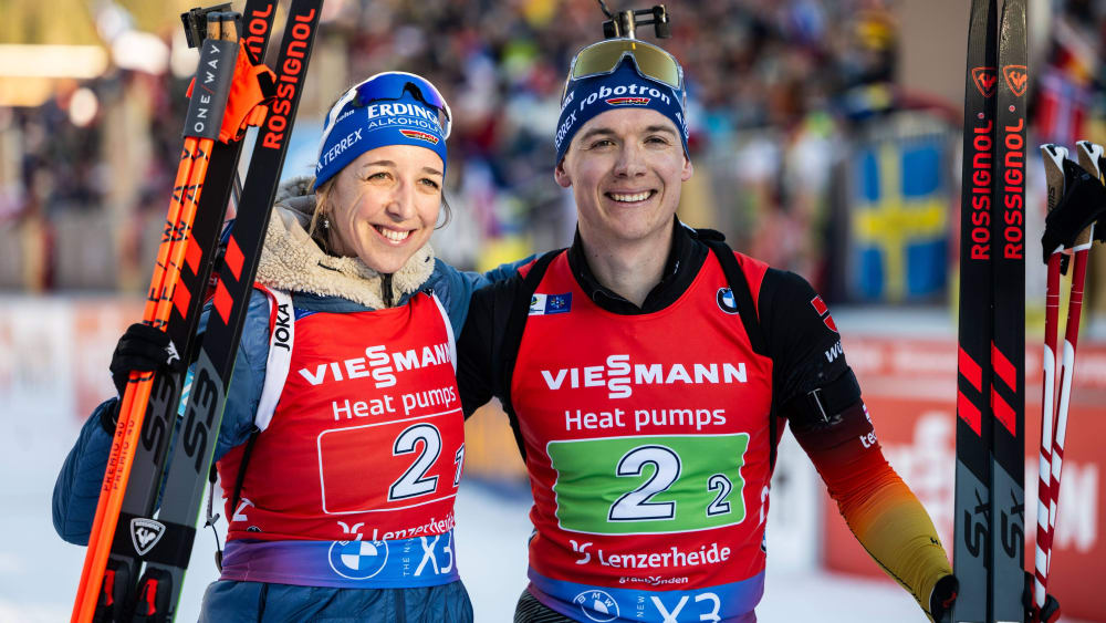 Preuß und Strelow holen Bronze in der Single-Mixed-Staffel - kicker