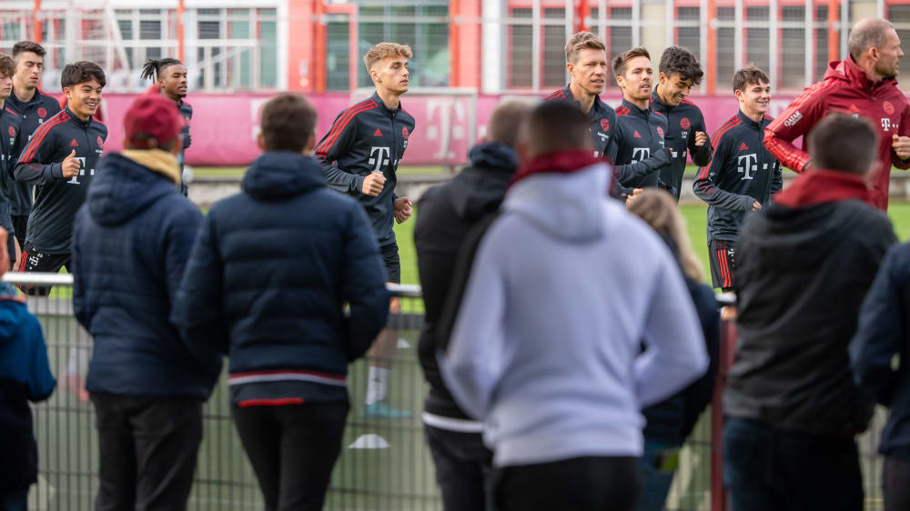 Erstes öffentliches Bayern-Training seit fast zwei Jahren - kicker