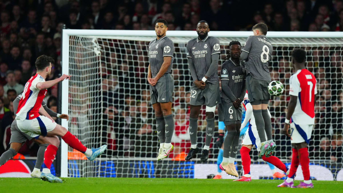 Zwei Rice-Freistöße zum Niederknien: Arsenal demontiert Real - kicker