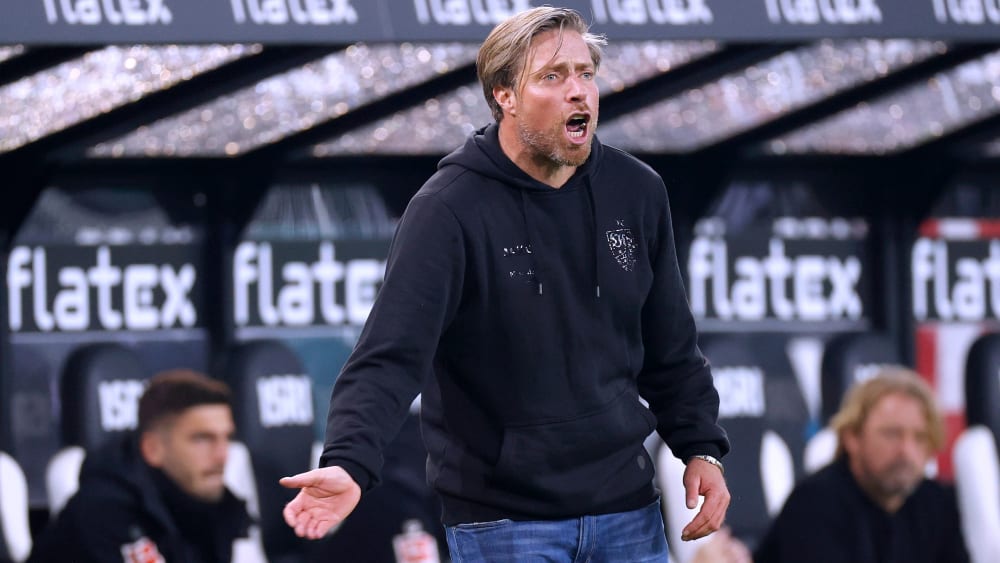 VfB-Coach Wimmer: "So stelle ich mir unseren Fußball vor" - kicker