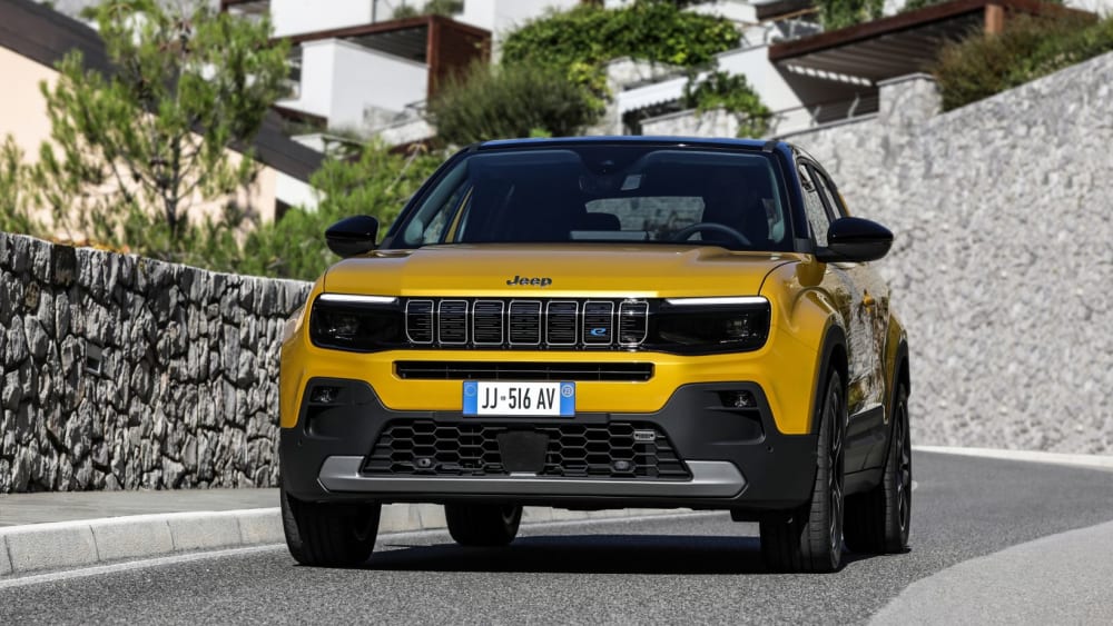 Der Jeep Avenger Elektro in Bildern - kicker