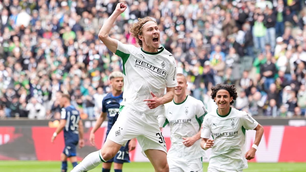 4:0 gegen Hoffenheim: Gladbach feiert torreichen Saisonabschluss - kicker