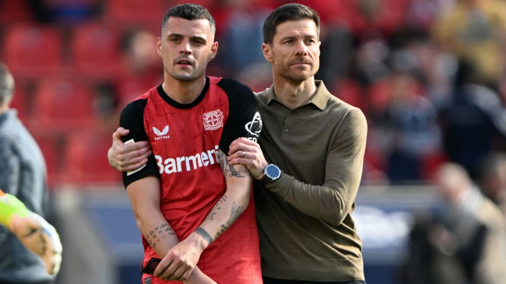 Xhaka würdigt Xabi Alonso: "Einmal Trainer - immer eine Legende" - kicker