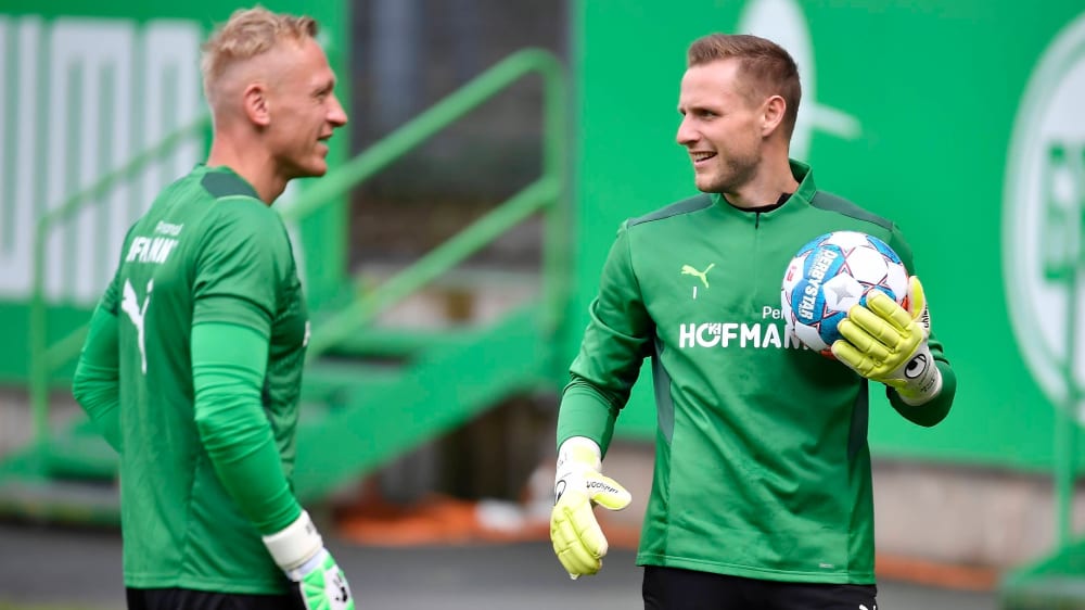 Burchert bleibt Fürths Nummer eins - Funk spielt im Pokal - kicker