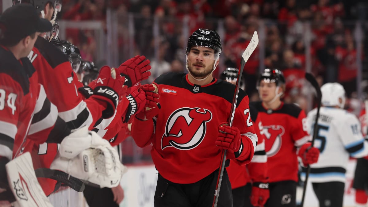 Timo Meier und Nico Hischier treffen beim Sieg der New Jersey Devils ...