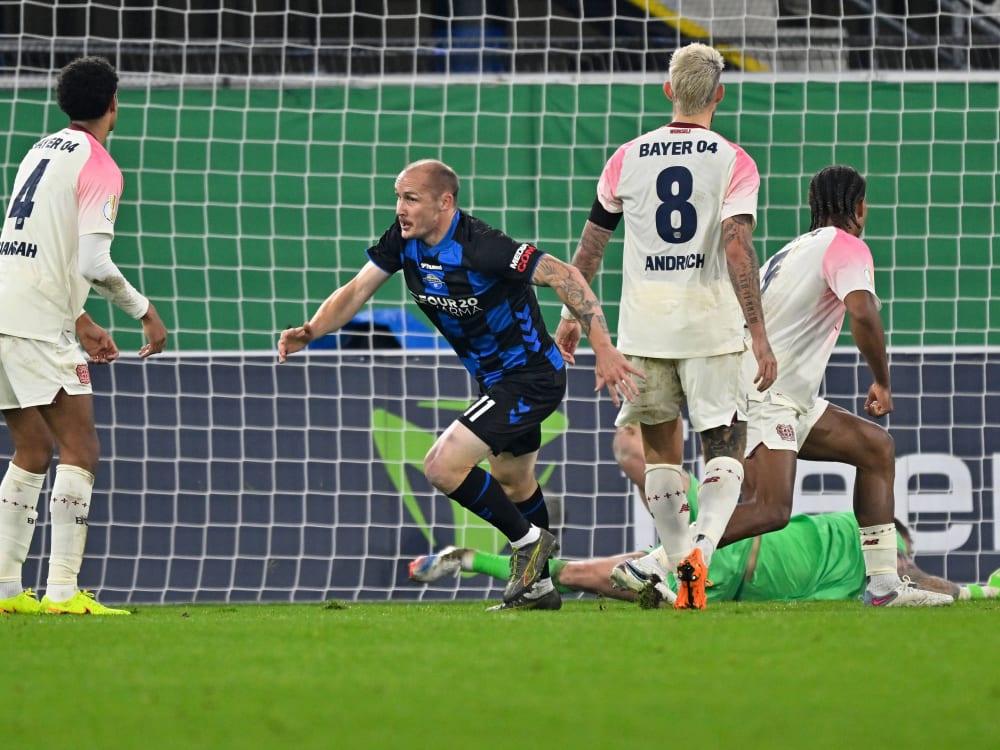 Mit Video: Lucky Punch nach der 120. Minute: Werkself ringt tapferen ...