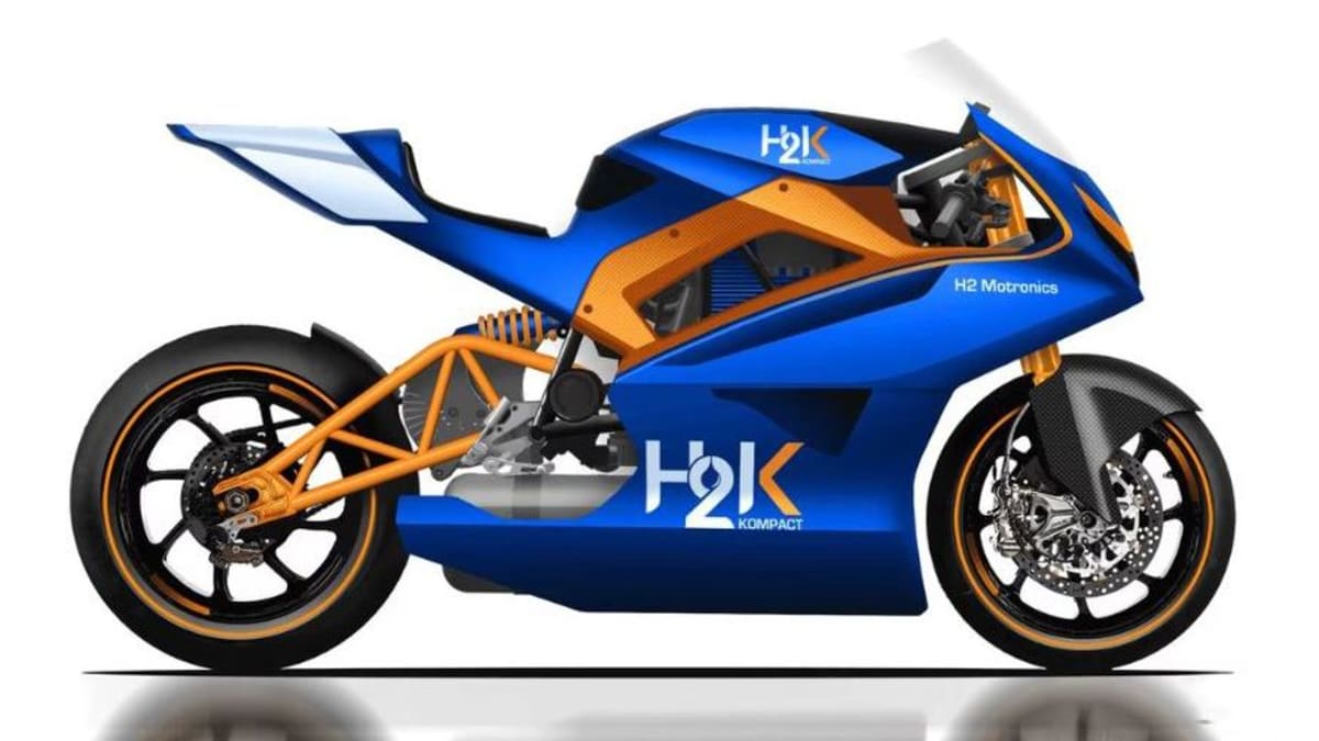 Wasserstoff-Motorrad Hydrocycle: Bike mit Brennstoffzelle - kicker