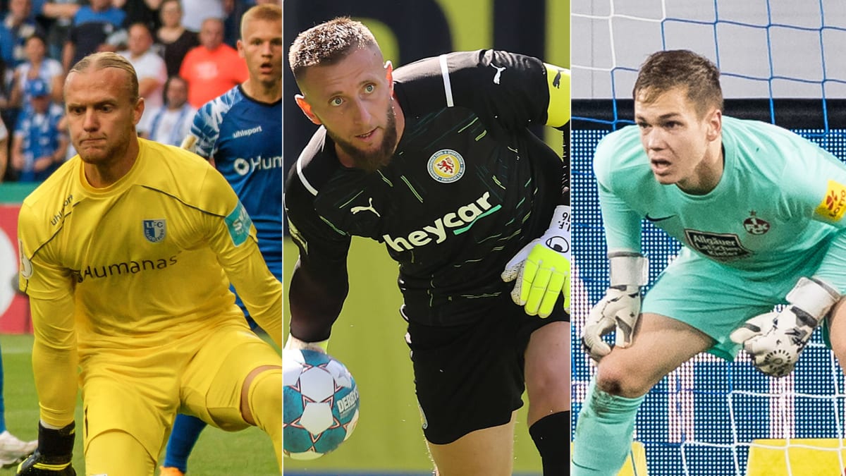 Die Drittliga-Keeper mit den meisten weißen Westen - kicker