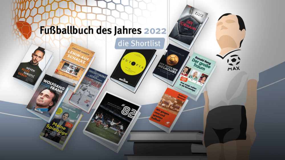 Fußballbuch des Jahres 2022: Die elf nominierten Titel - kicker