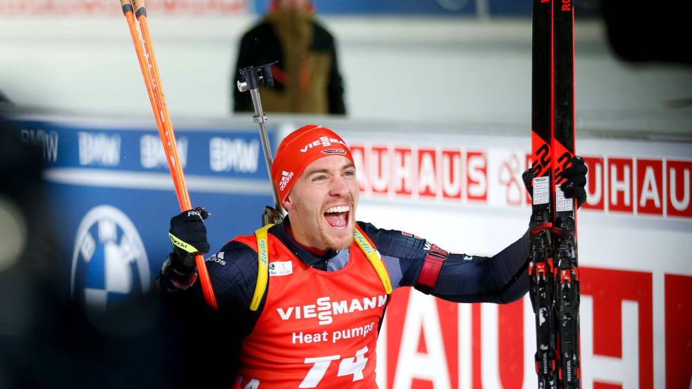 Biathlon: David Zobel feiert erstes Weltcup-Podest - kicker