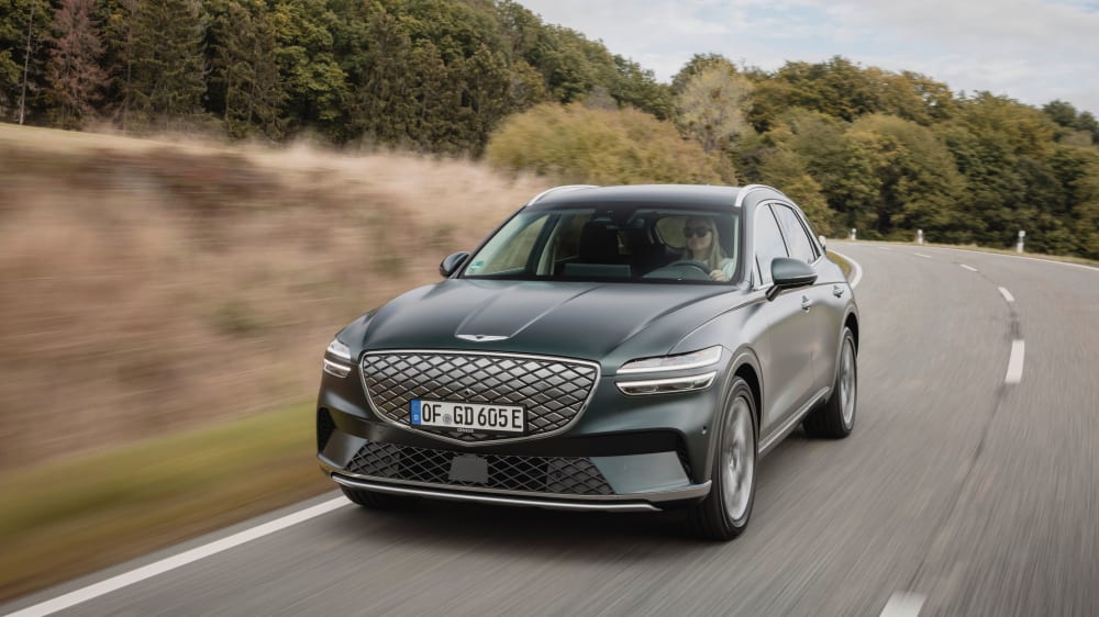 Genesis GV70 Electrified: Erste Testfahrt im neuen Edel-Stromer - kicker
