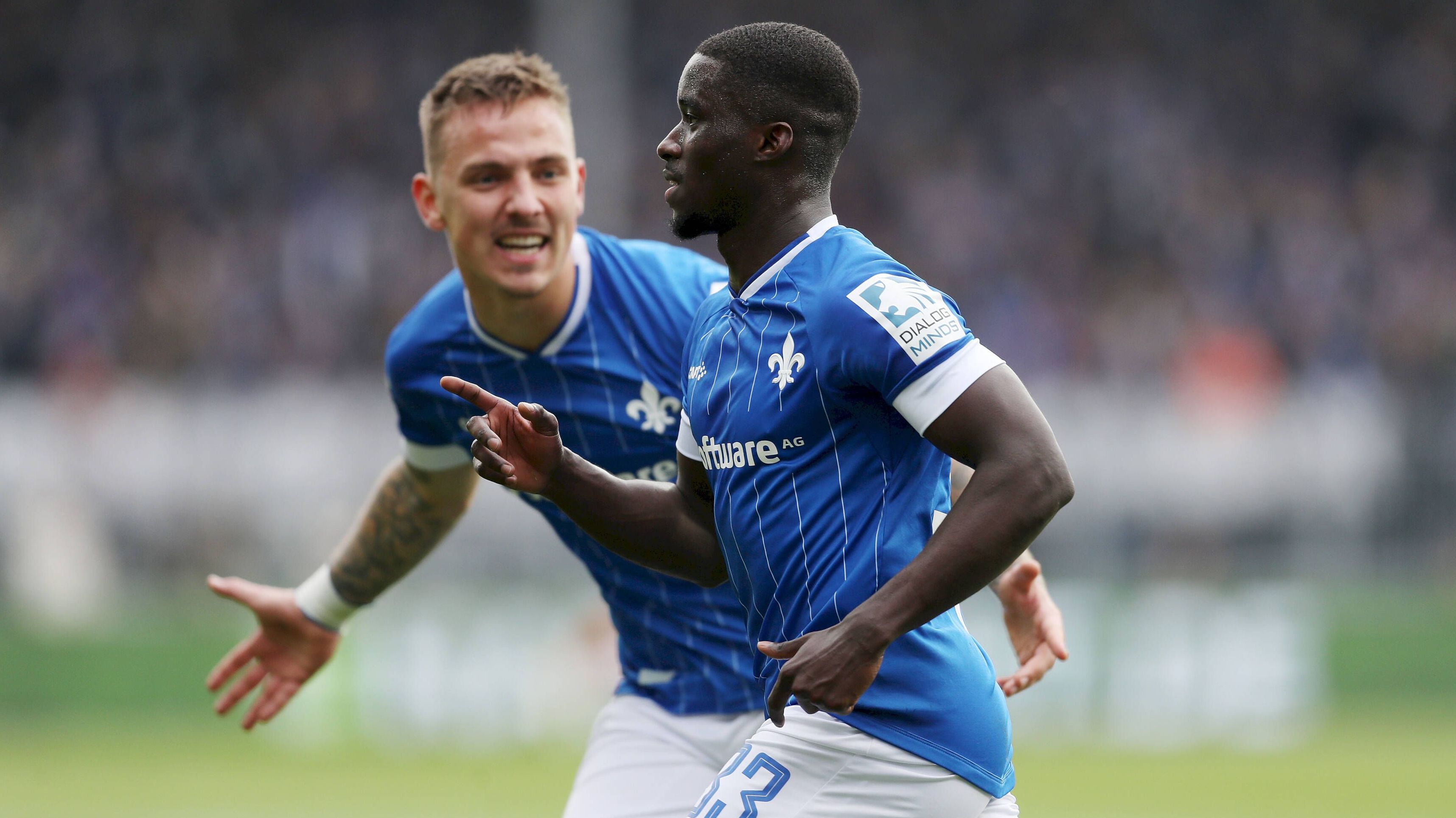 Luca Pfeiffer | SV Darmstadt 98 | 2. Bundesliga | 2021/22 ...