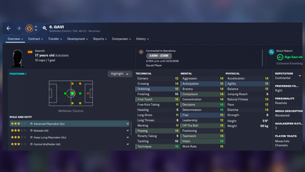 Football Manager 2023: Die Attribute der Top-Stars - kicker