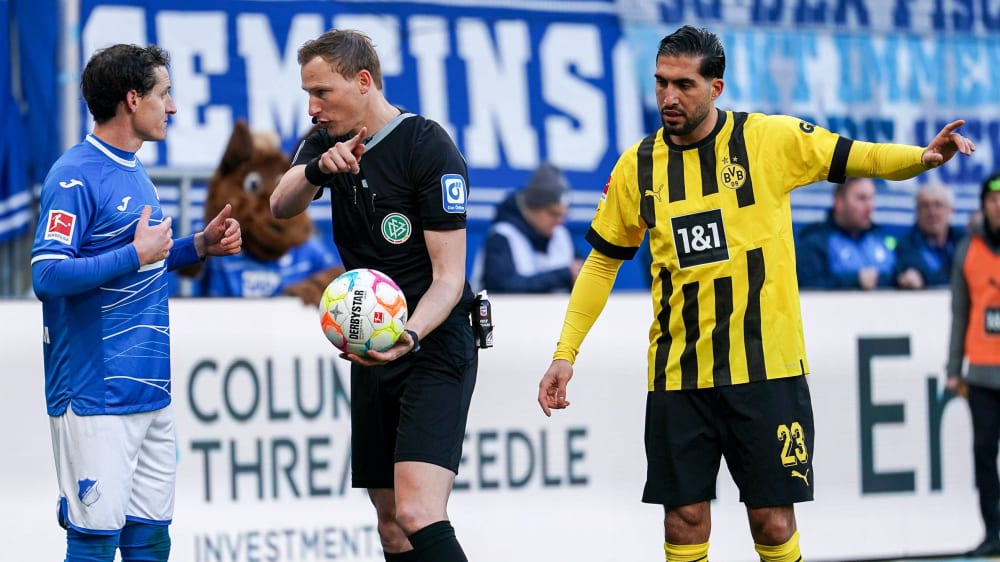 Hoffenheim-BVB: Petersen erklärt seine VAR-Entscheidung - kicker