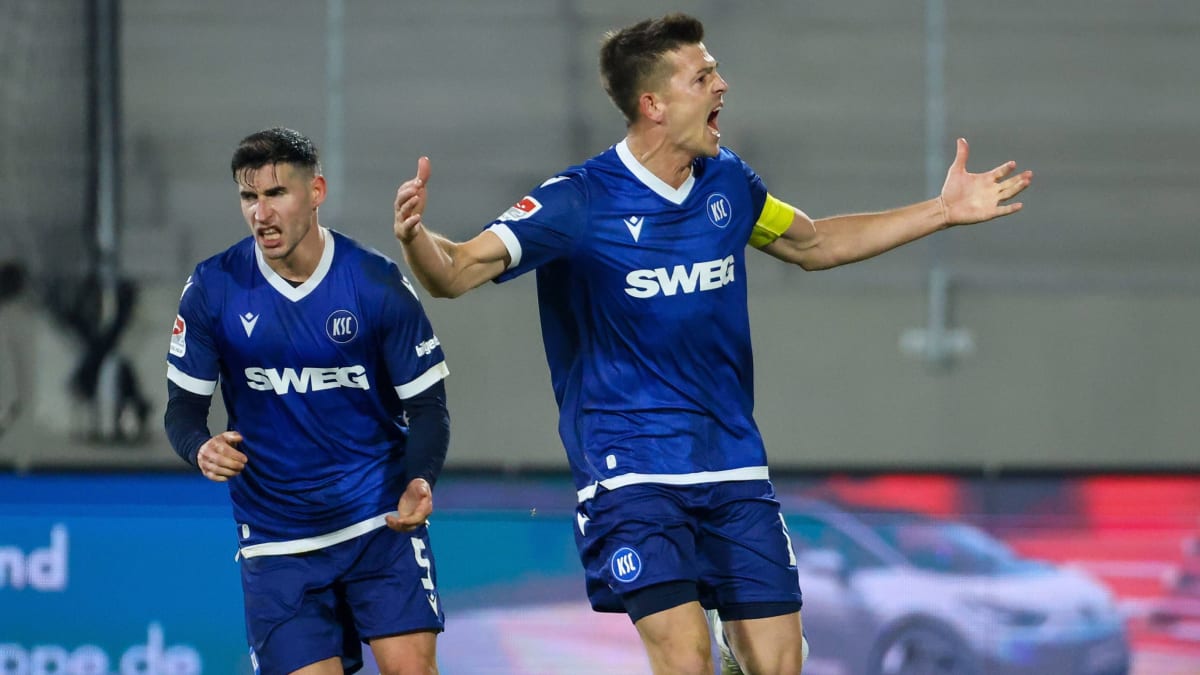 Doppelpack Wanitzek: SVE gibt Sieg gegen KSC aus der Hand - kicker