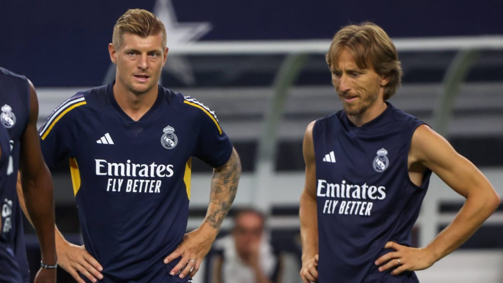 Bankdrücker bei Real Madrid? Toni Kroos nimmt’s mit Humor - kicker