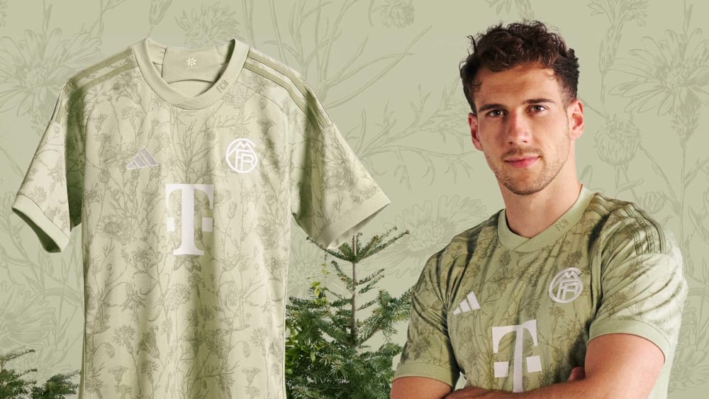 Mit Bergblumen: FC Bayern präsentiert Wiesn-Trikot 2023 - kicker