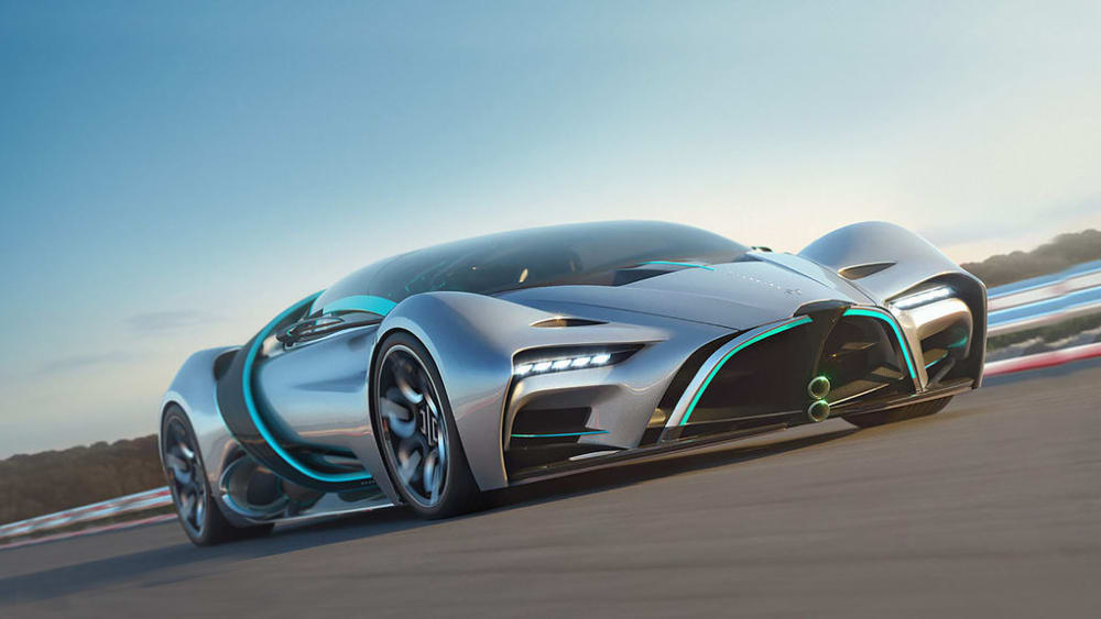 Wodorowy Hyperion XP-1 - ROWERY ELEKTRYCZNE I INNE POJAZDY EV