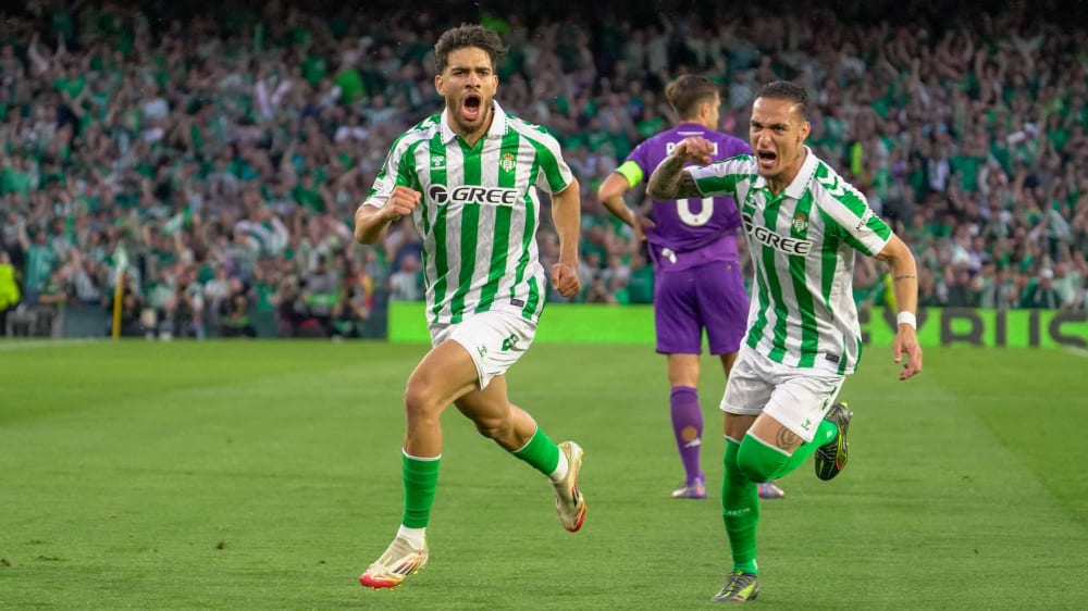 Anthony mit Traumtor: Betis besiegt Florenz im Hinspiel - kicker