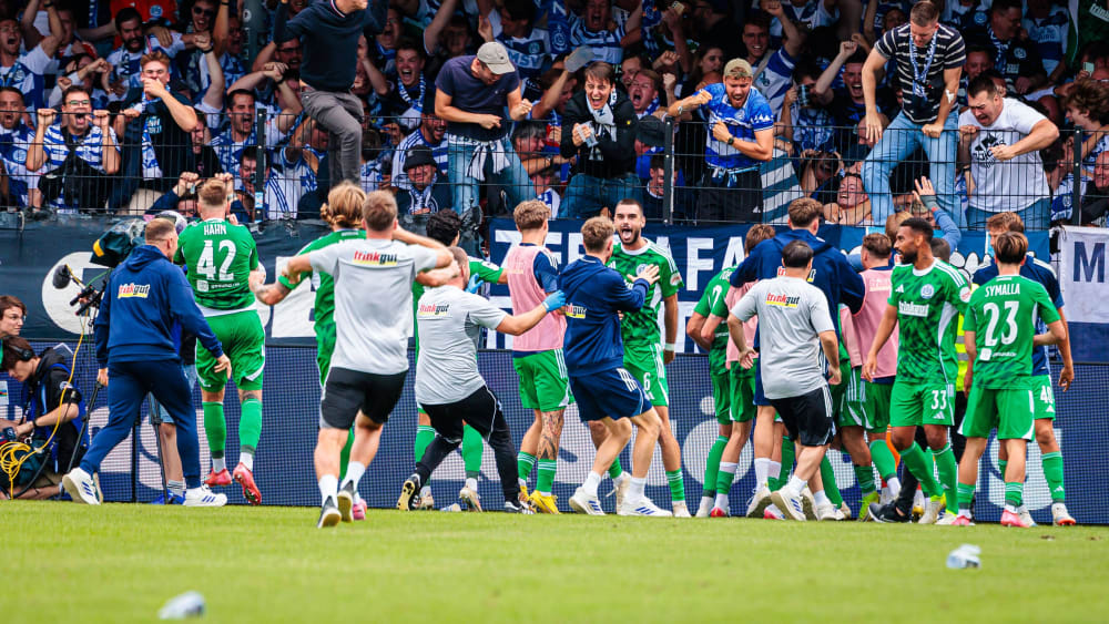 Wahnsinn in Verl: Duisburg dreht 0:2-Rückstand und schreibt Drittliga ...