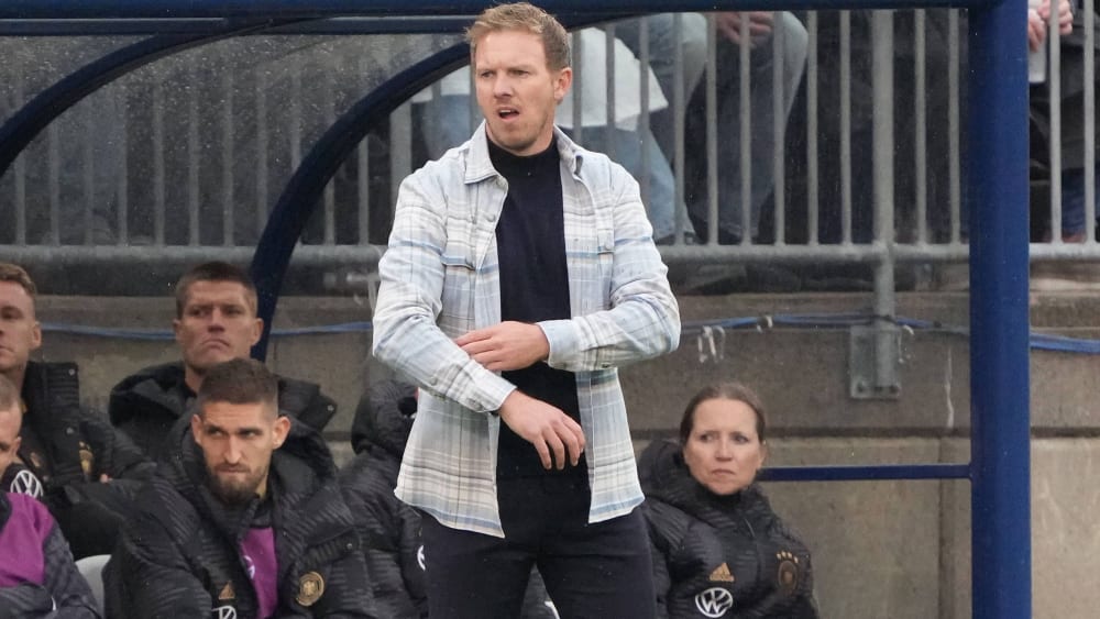 Julian Nagelsmann zufrieden über Debüt als DFB-Trainer - kicker