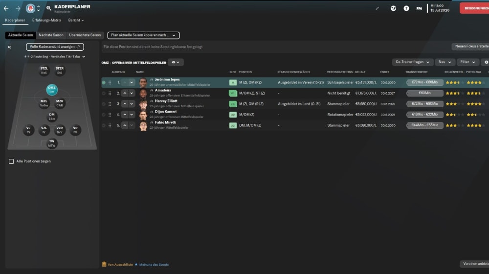 Unity-Engine: Football Manager kommt in der Gegenwart an - kicker