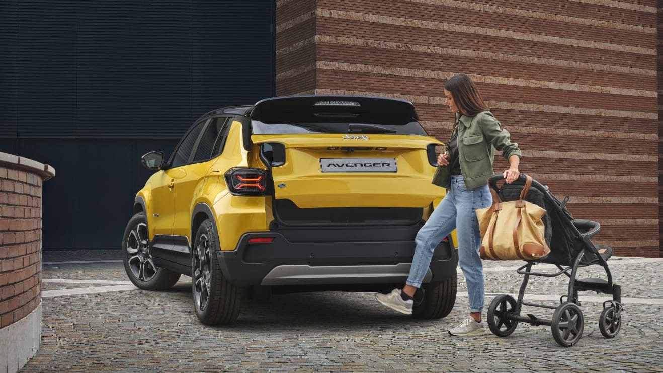 Der Jeep Avenger Elektro in Bildern - kicker