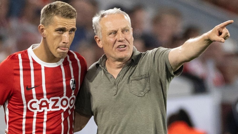 Freiburgs Coach Streich: "Und dann bist du schon in der 85. oder so ...