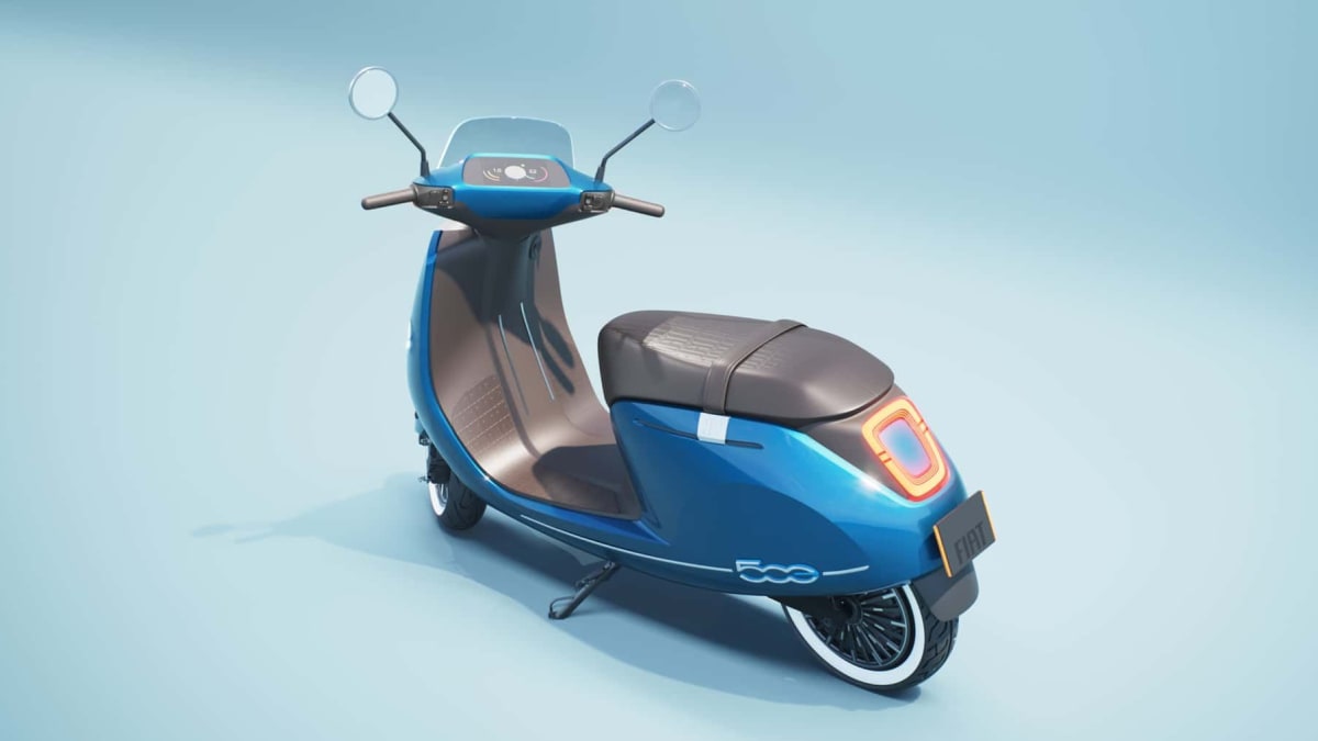 Platum E-Moped 500 (2024): Ein Fiat 500e als Elektro-Roller - kicker