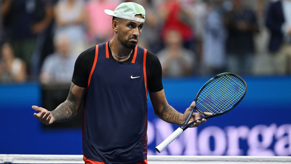 US Open: Nick Kyrgios entzaubert Titelverteidiger Medvedev - kicker US Open: Nick Kyrgios entzaubert Titelverteidiger Medvedev - kicker