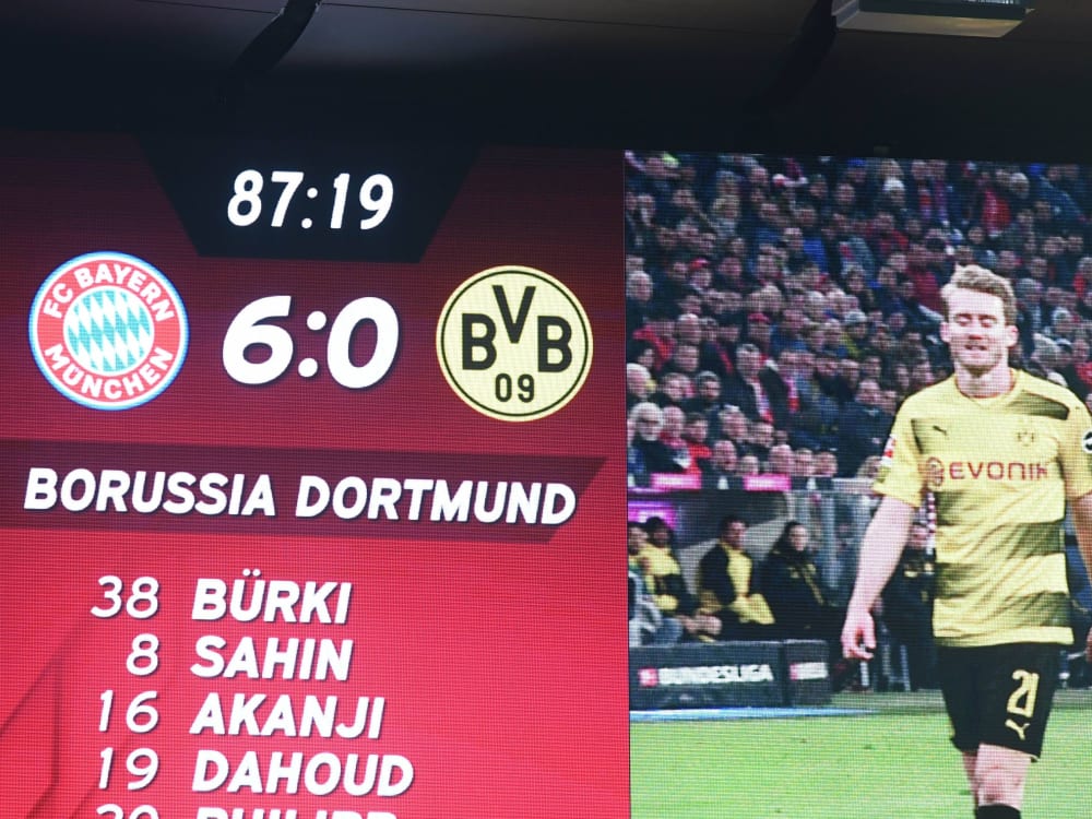 Wie Borussia Dortmund zuletzt beim FC Bayern abschnitt - kicker