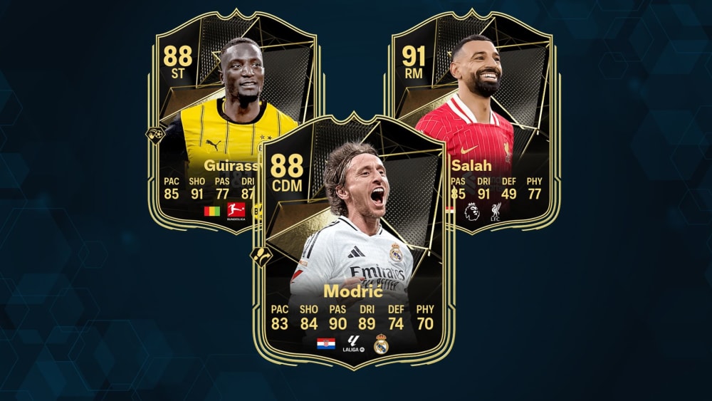 FC 25: TOTW 24 mit starkem Salah, Guirassy und Modric - kicker
