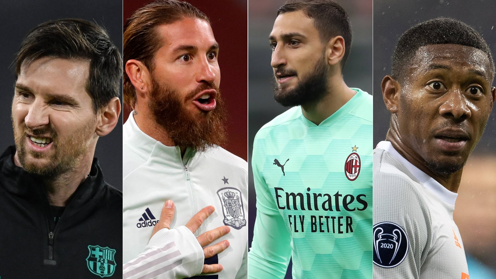 Alaba, Messi, Ramos: Diese Verträge laufen im Sommer aus - Int. Fußball ...