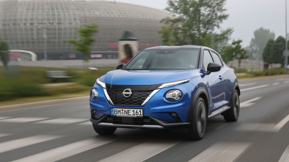 Nissan Juke Hybrid: Elektrische Unterstützung für den Mini-Crossover ...